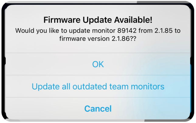 How Do I Update the Firmware on iMG Devices Using the Prevent Team App?